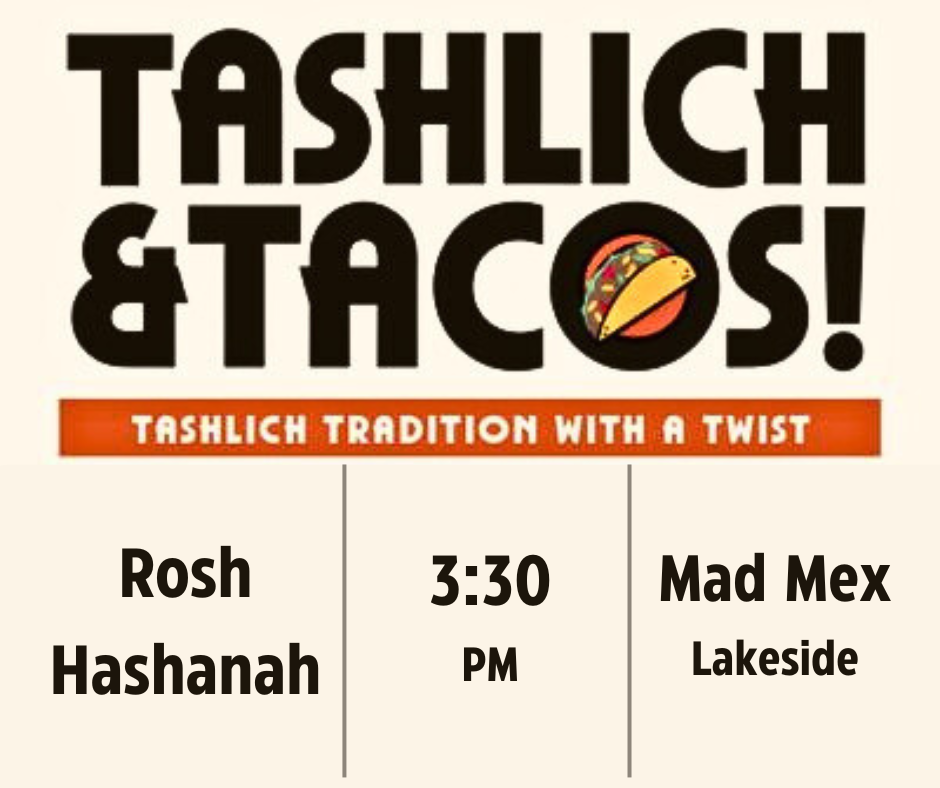 Tashlich and Tacos - Temple Emanuel